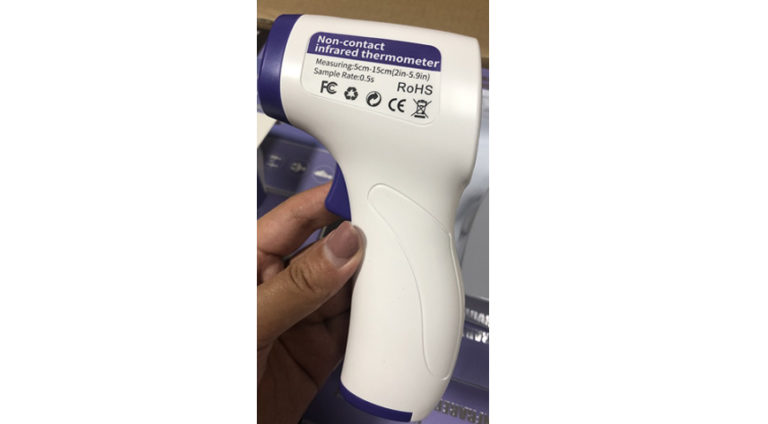 Non-Contact IR Thermometer – MicroID Biometrics